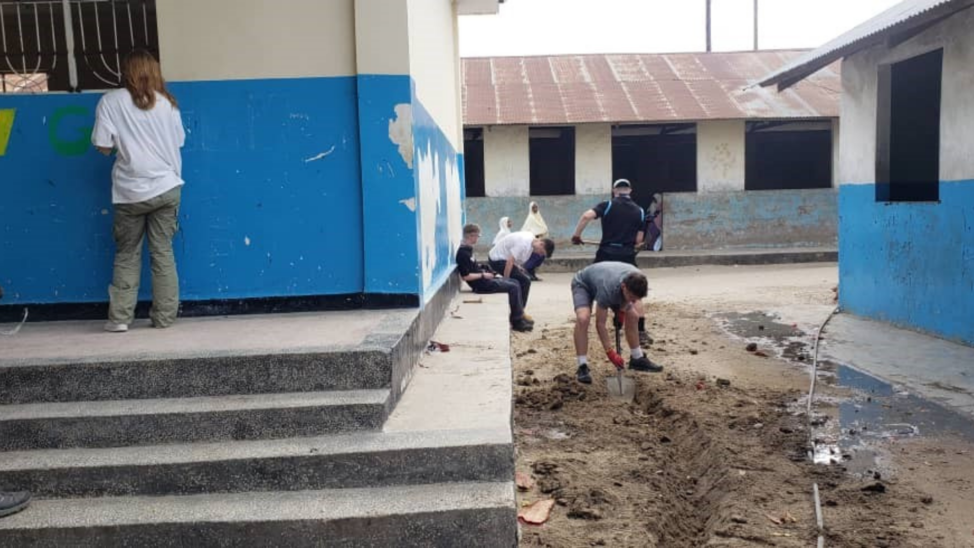 WASH Programme underway at Kinuni School - African Adventures